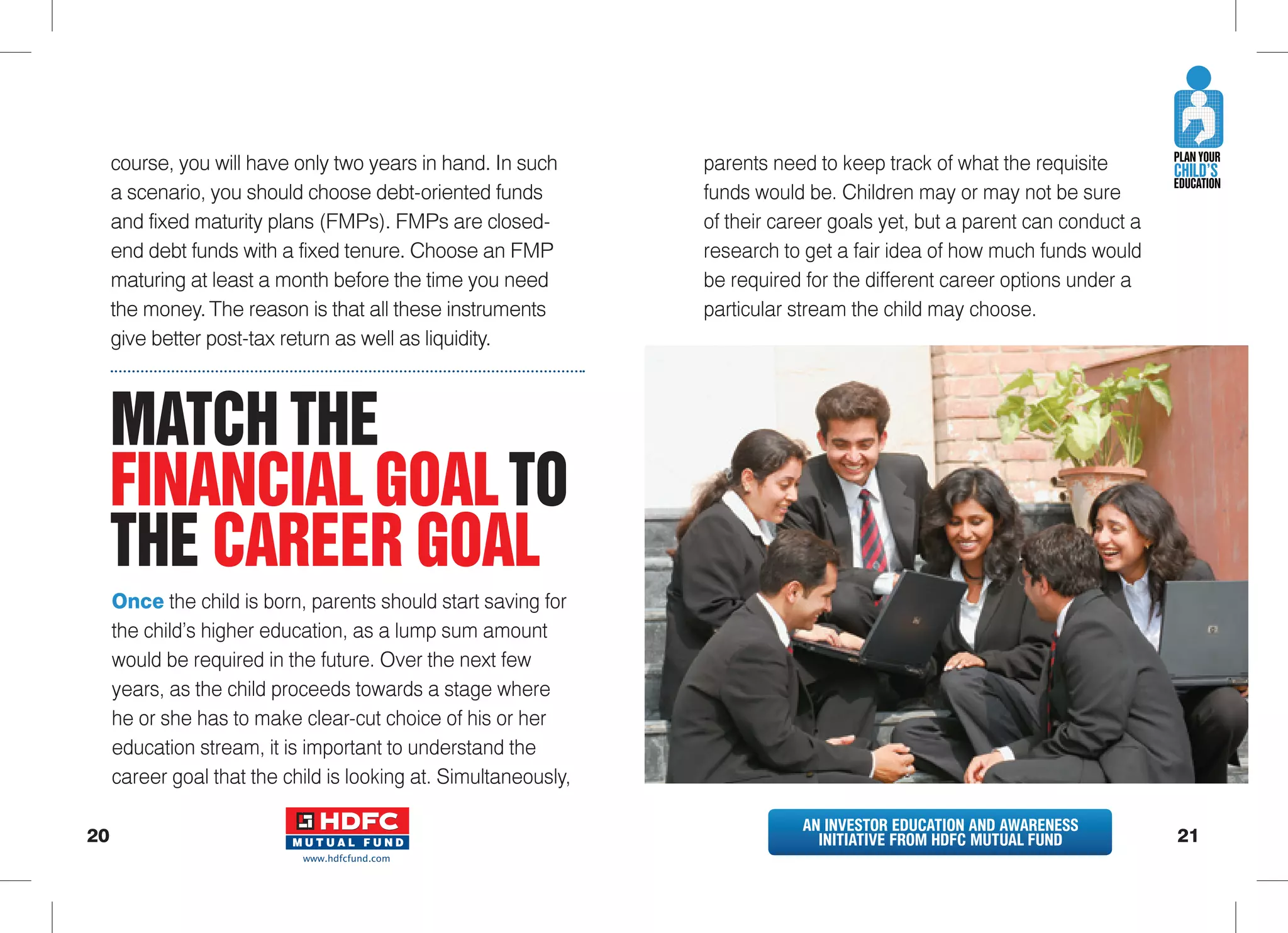 HDFC MF - 'Plan Your Child's Education' | PDF