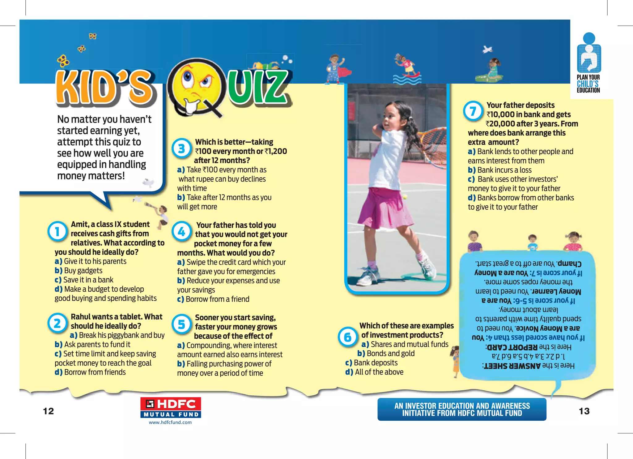 HDFC MF - 'Plan Your Child's Education' | PDF