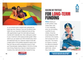 HDFC MF - 'Plan Your Child's Education' | PDF
