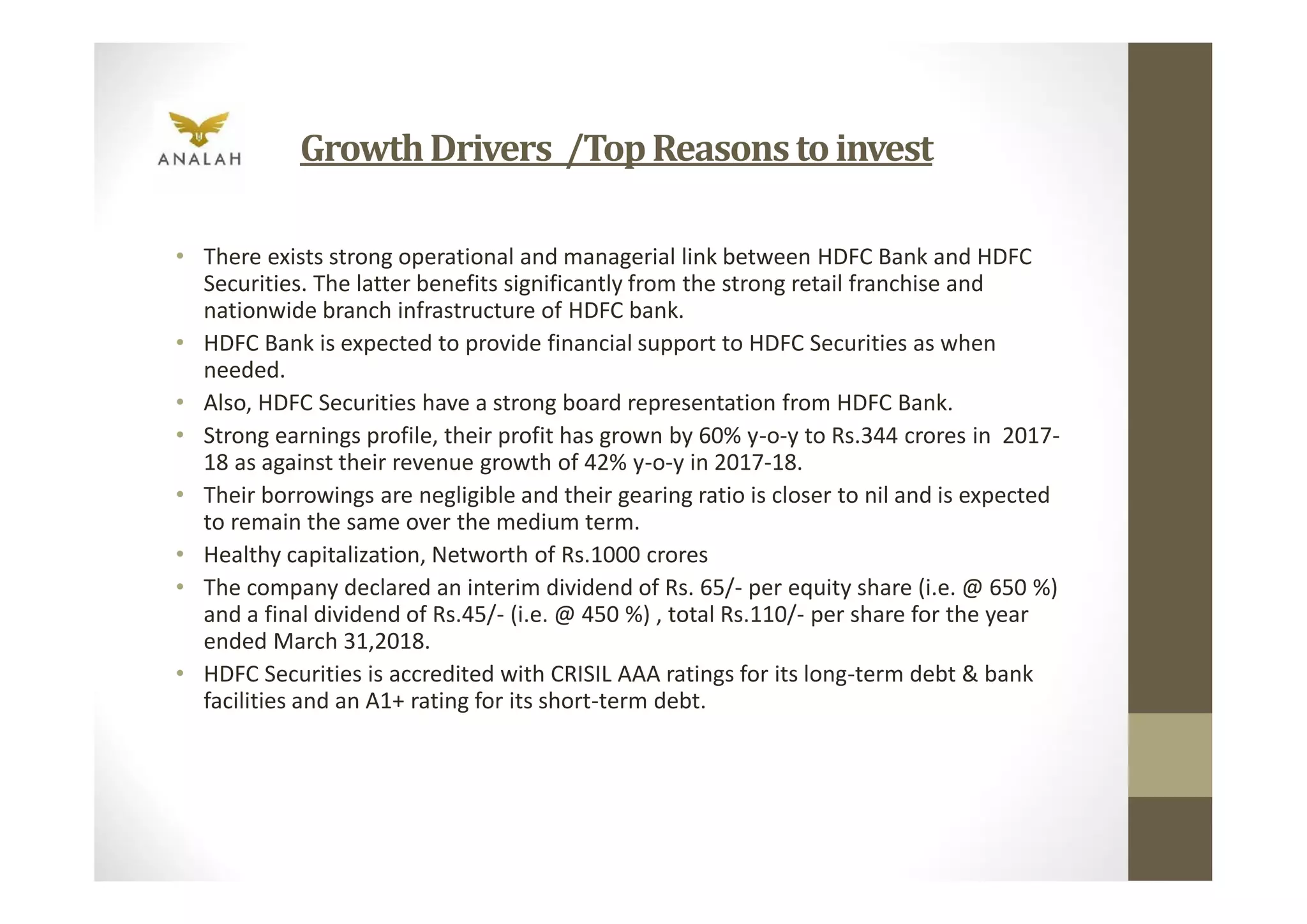 Hdfc securities Limited | PPT