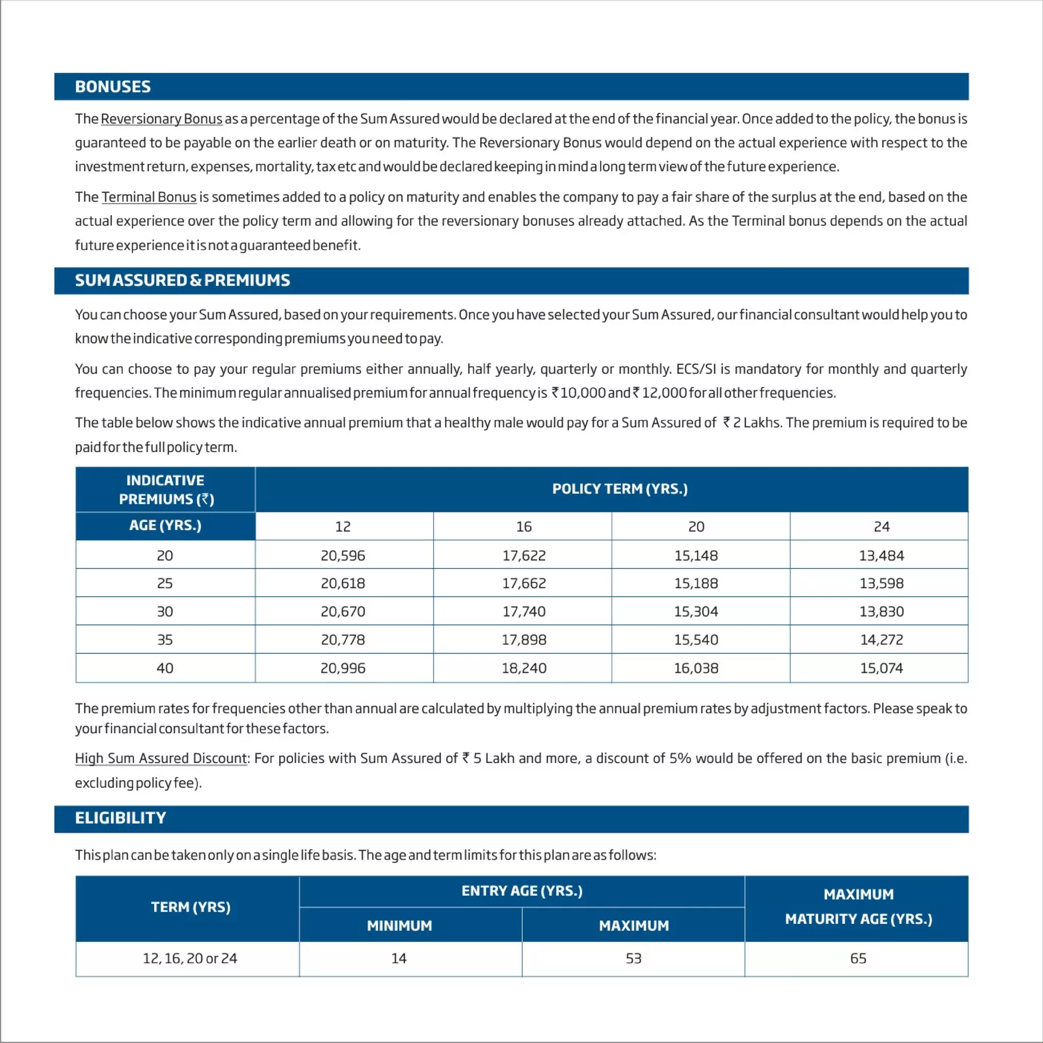 Hdfc sl new money back plan | PDF