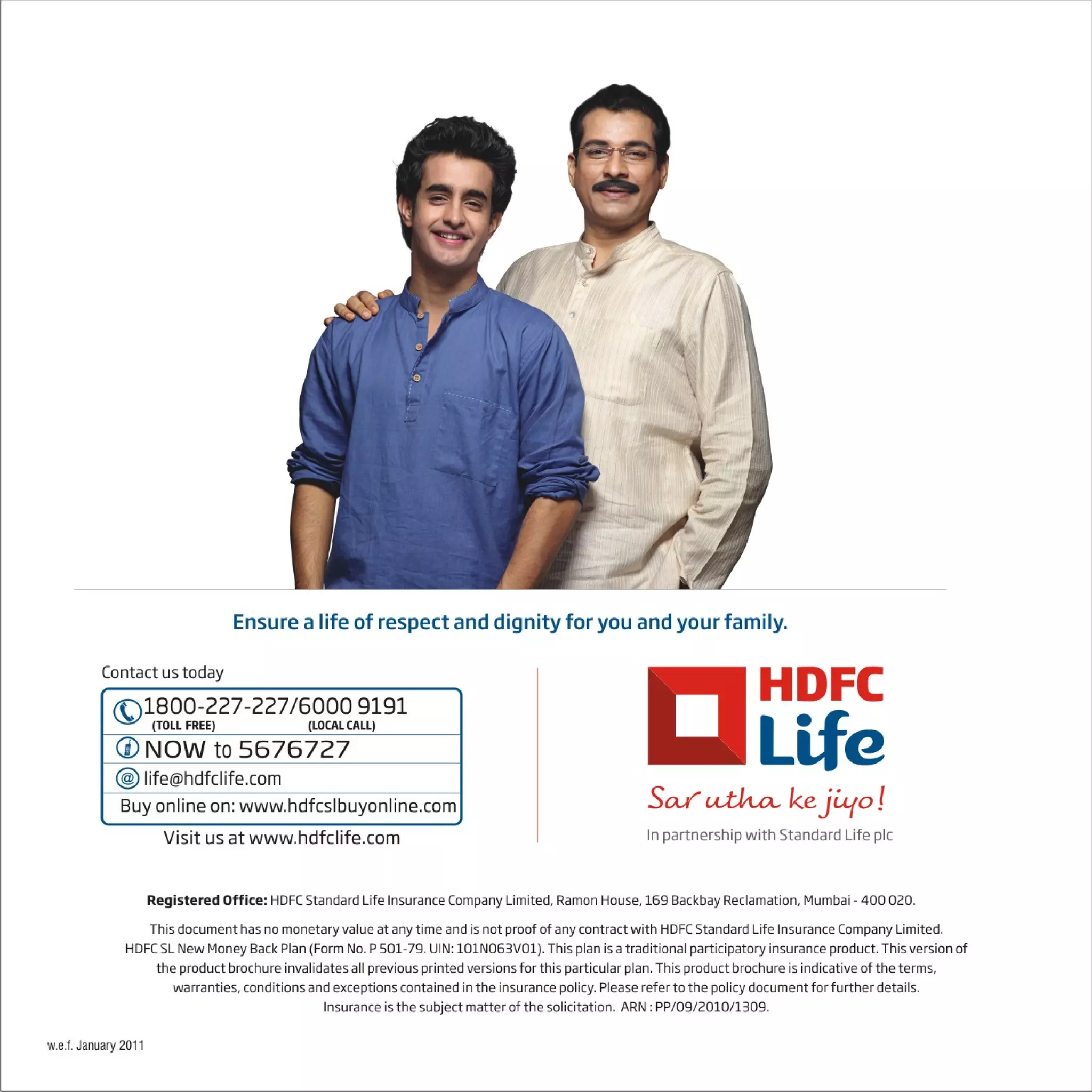 Hdfc sl new money back plan | PDF