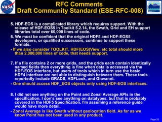 Profile of HDF-EOS5 Files | PPT
