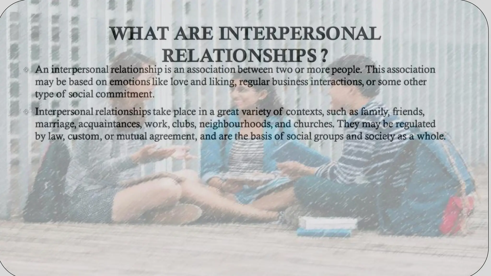 Adolescents and their Interpersonal Relationships | PDF