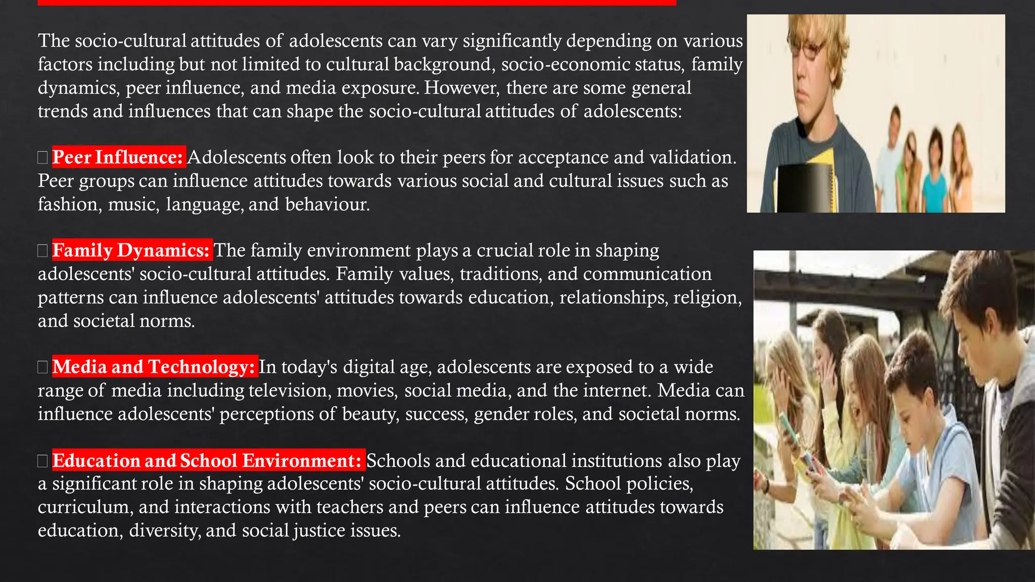 Adolescents and their Interpersonal Relationships | PDF