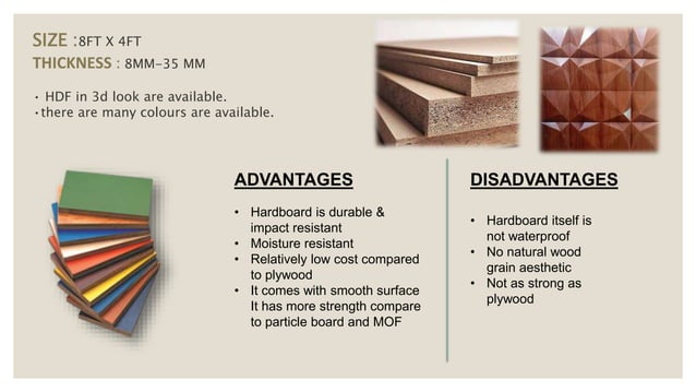 HDF mmbc.pptx | Woodworking | Arts and Crafts