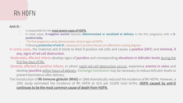Hemolytic Disease of the Fetus and Newborn (HDFN) | PDF | Pregnancy ...
