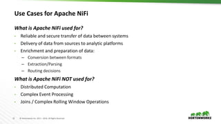 HDF Powered by Apache NiFi Introduction | PPT