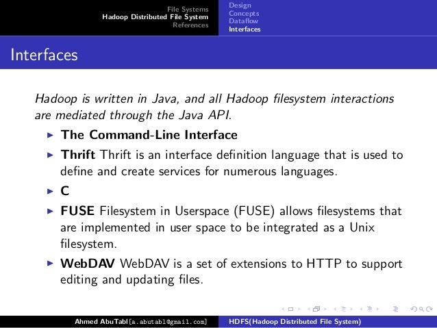 Introduction To Hadoop Distributed File System