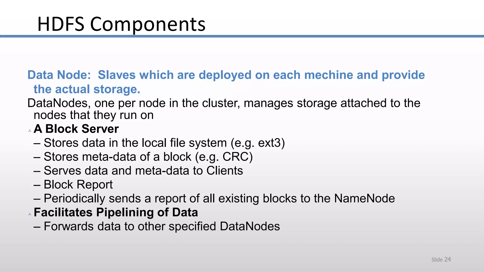 Hadoop File system (HDFS) | PPTX