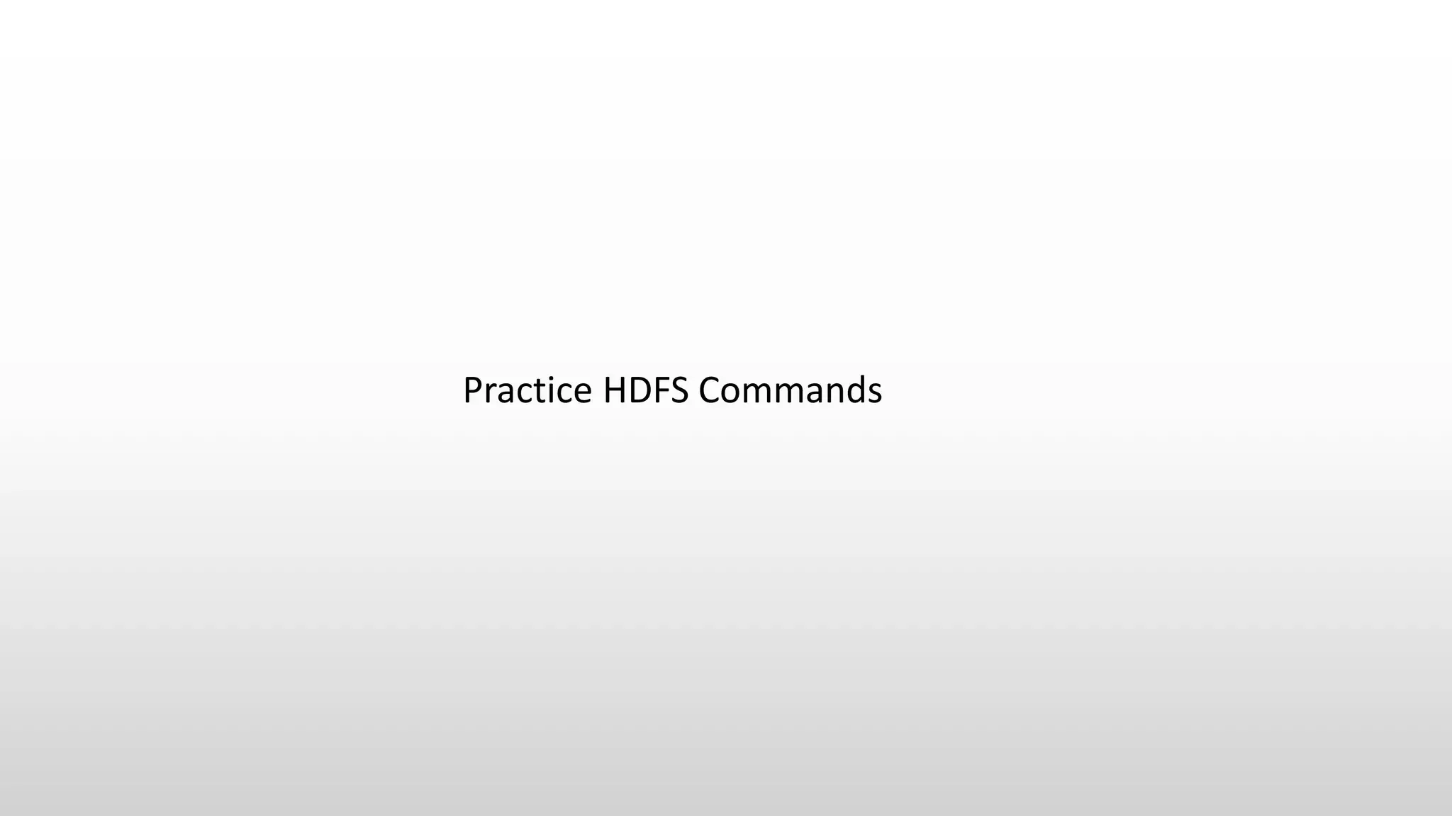Hadoop File system (HDFS) | PPTX