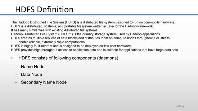 Hadoop File system (HDFS) | PPTX