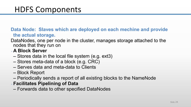 Hadoop File system (HDFS) | PPTX