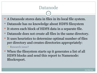 hdfs filesystem in bigdata for hadoop configuration | PPT | Operating ...