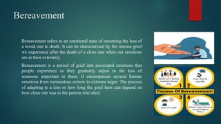 attitude towards death, grief and bereavement | PPTX