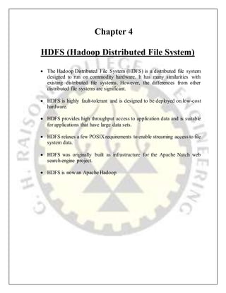 HDFS | PDF