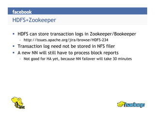 Hdfs high availability | PPT