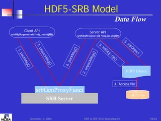 HDF5 and Storage Resource Broker | PPT