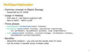 HDFS tiered storage | PPTX