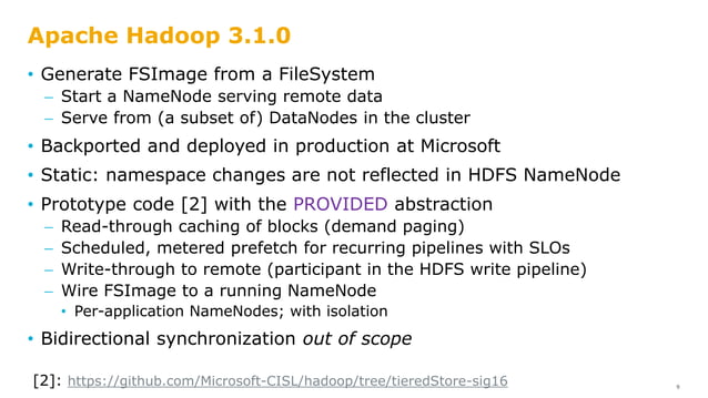Hdfs Tiered Storage Pptx Cloud Computing Internet