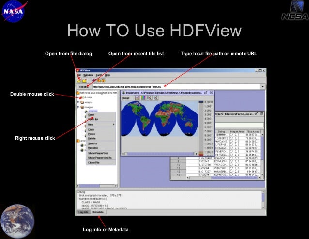 HDFView With an HDF-EOS Plug-in