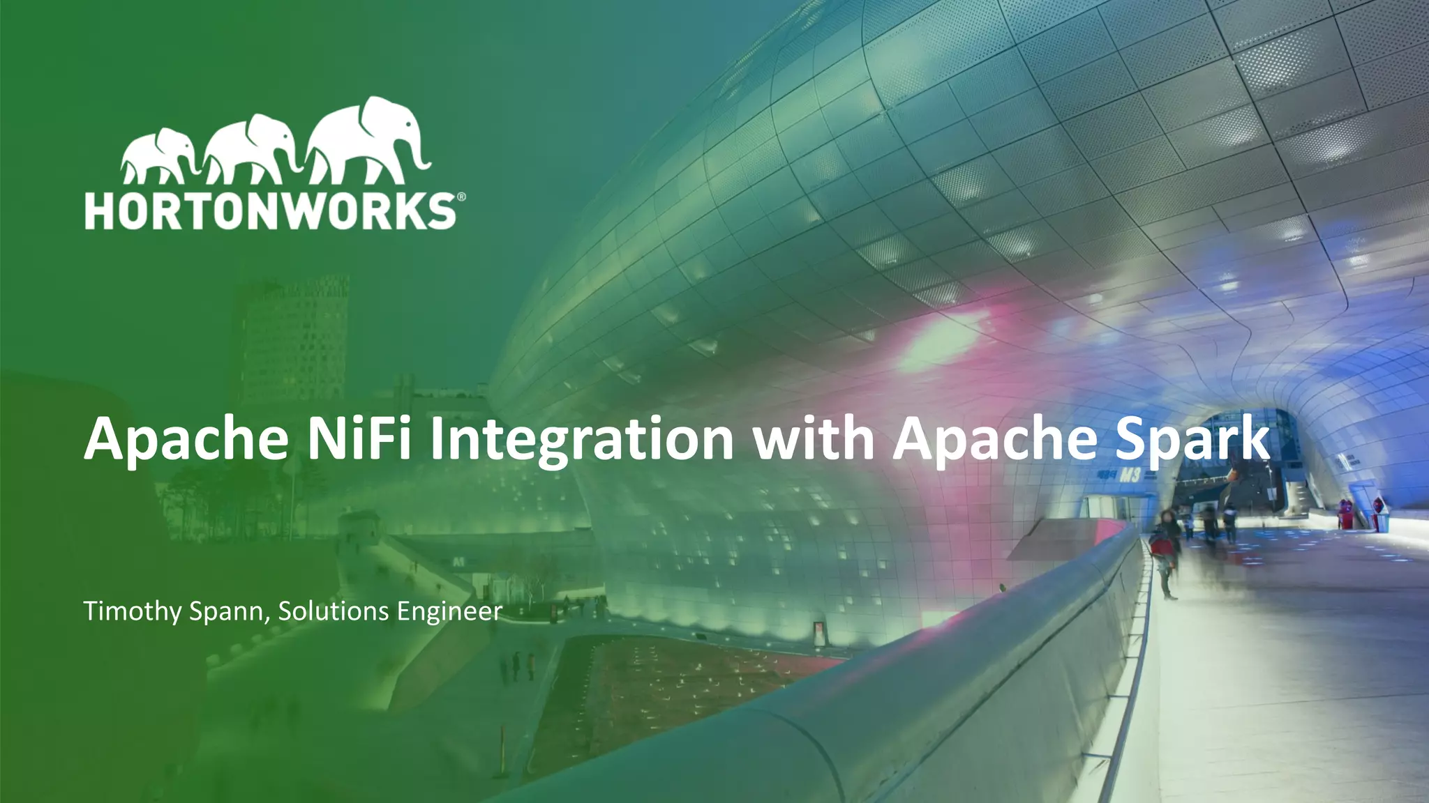 Running Apache Nifi With Apache Spark Integration Options Ppt