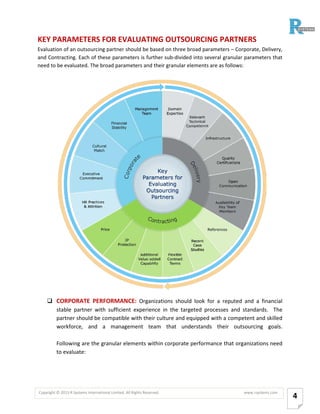 3600 Evaluation Matrix for Selecting the Right Outsourcing Partner ...