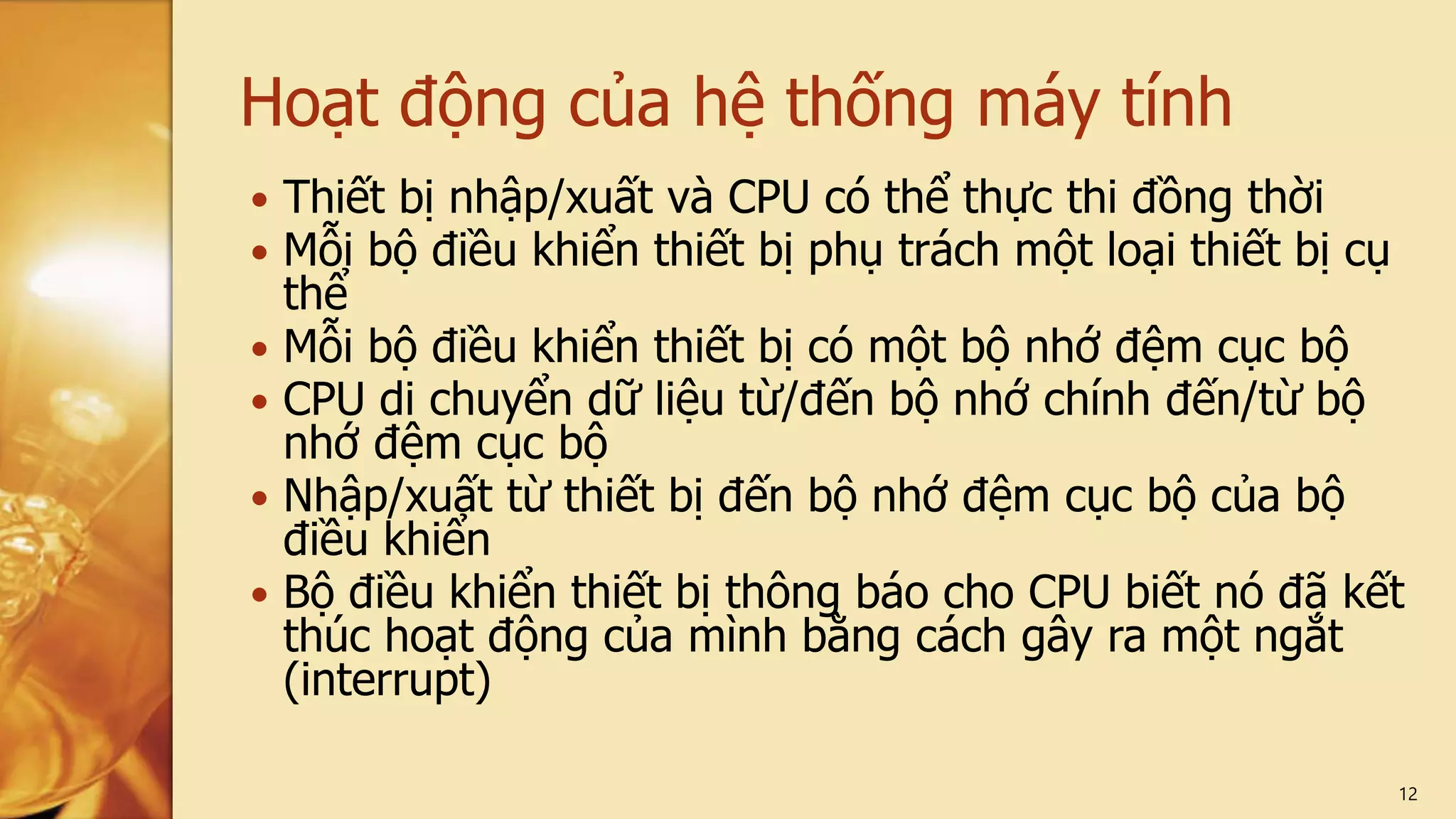 Tổng quan về Hệ điều hành | PPT