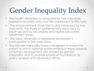 HUMAN DEVELOPMENT INDEX AND ITS MEASUREMENT | PPTX
