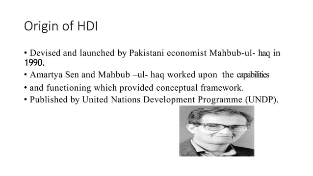 Human Development Index | PPT