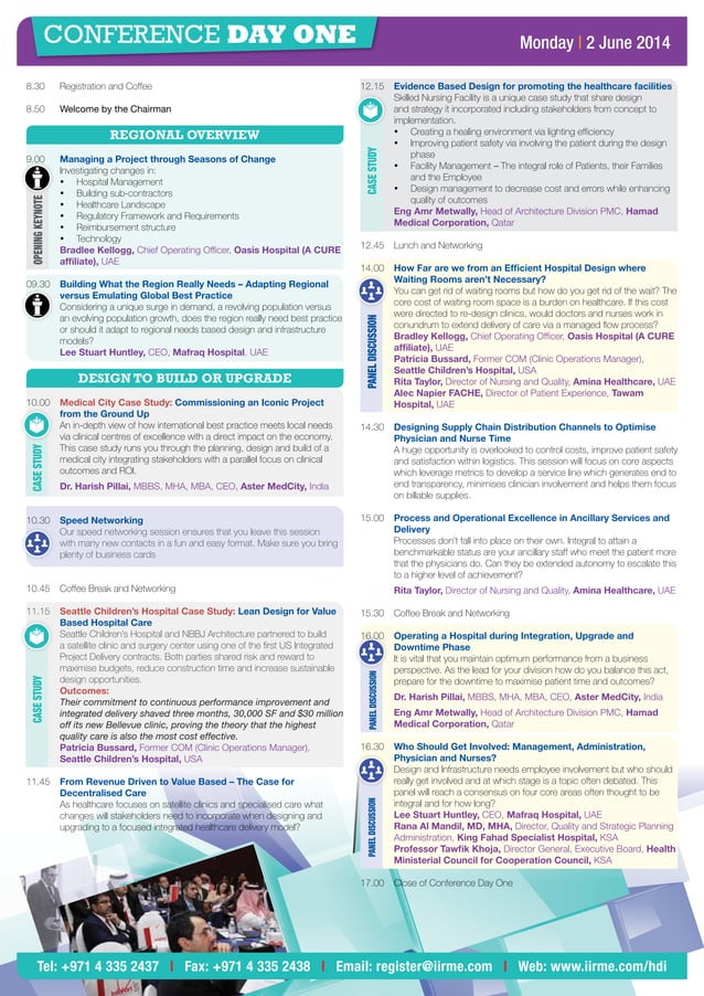11th Hospital Design and Infrastructure Conference | PDF | Business ...
