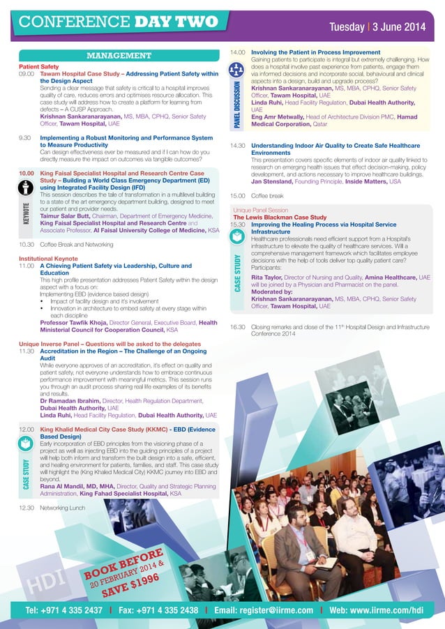 11th Hospital Design and Infrastructure Conference | PDF | Business ...