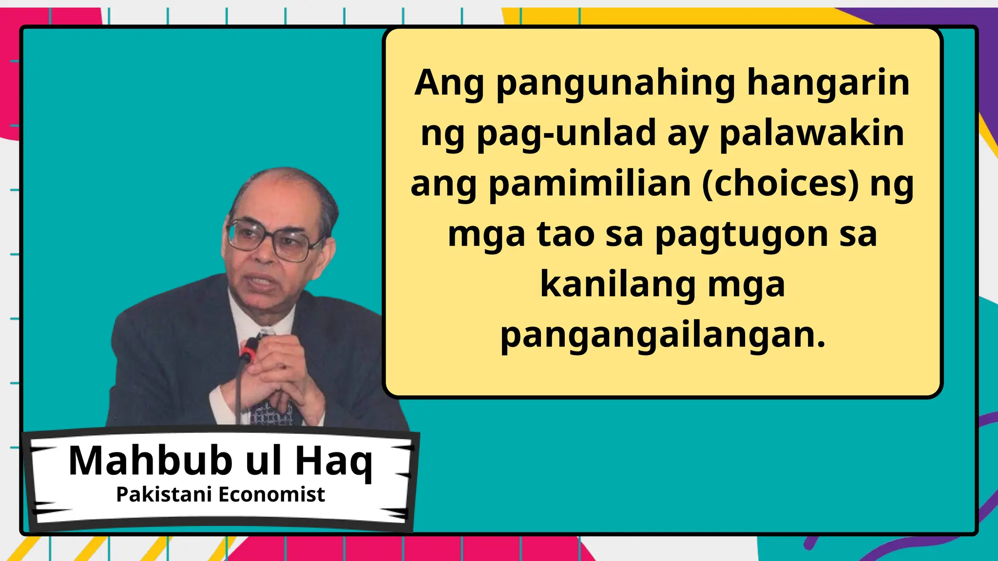 HDI at MGA GAMPANIN NG MAMAMAYANG FILIPINO SA PAMBANSANG KAUNLARAN ...