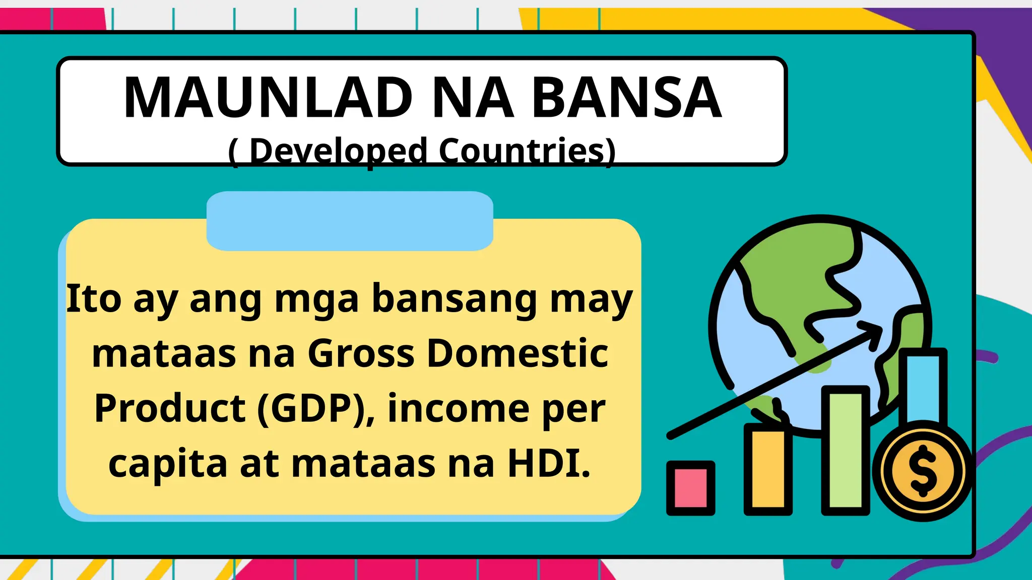 HDI at MGA GAMPANIN NG MAMAMAYANG FILIPINO SA PAMBANSANG KAUNLARAN ...