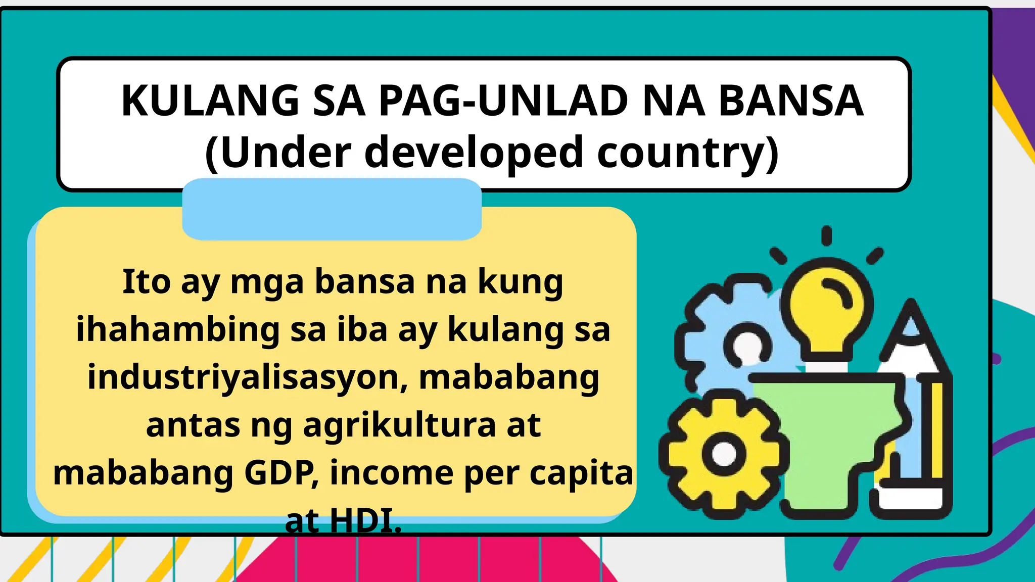 HDI at MGA GAMPANIN NG MAMAMAYANG FILIPINO SA PAMBANSANG KAUNLARAN ...