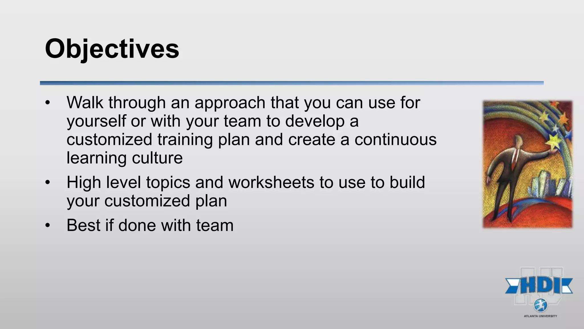HDIAU Lab A - Building the service desk training plan | PPTX