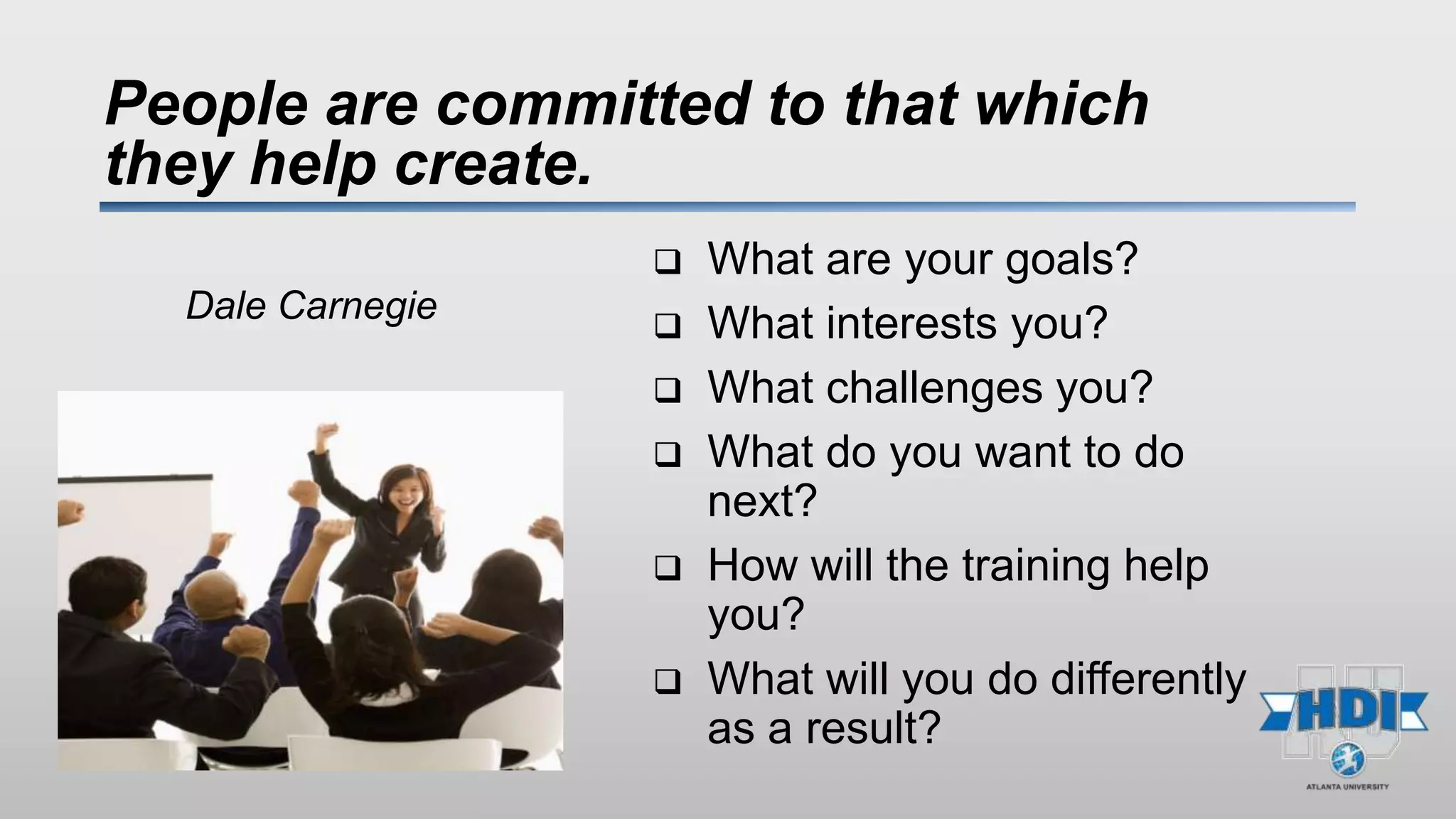 HDIAU Lab A - Building the service desk training plan | PPTX