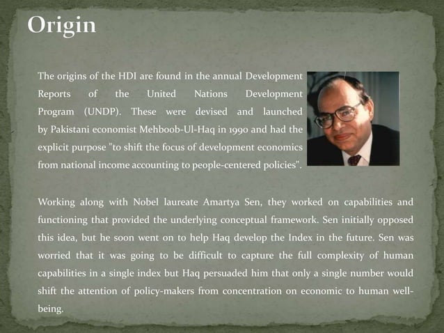 Hdi calculation | PPTX | Science