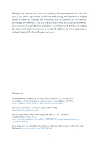 HDI - Blockchain White Paper | PDF