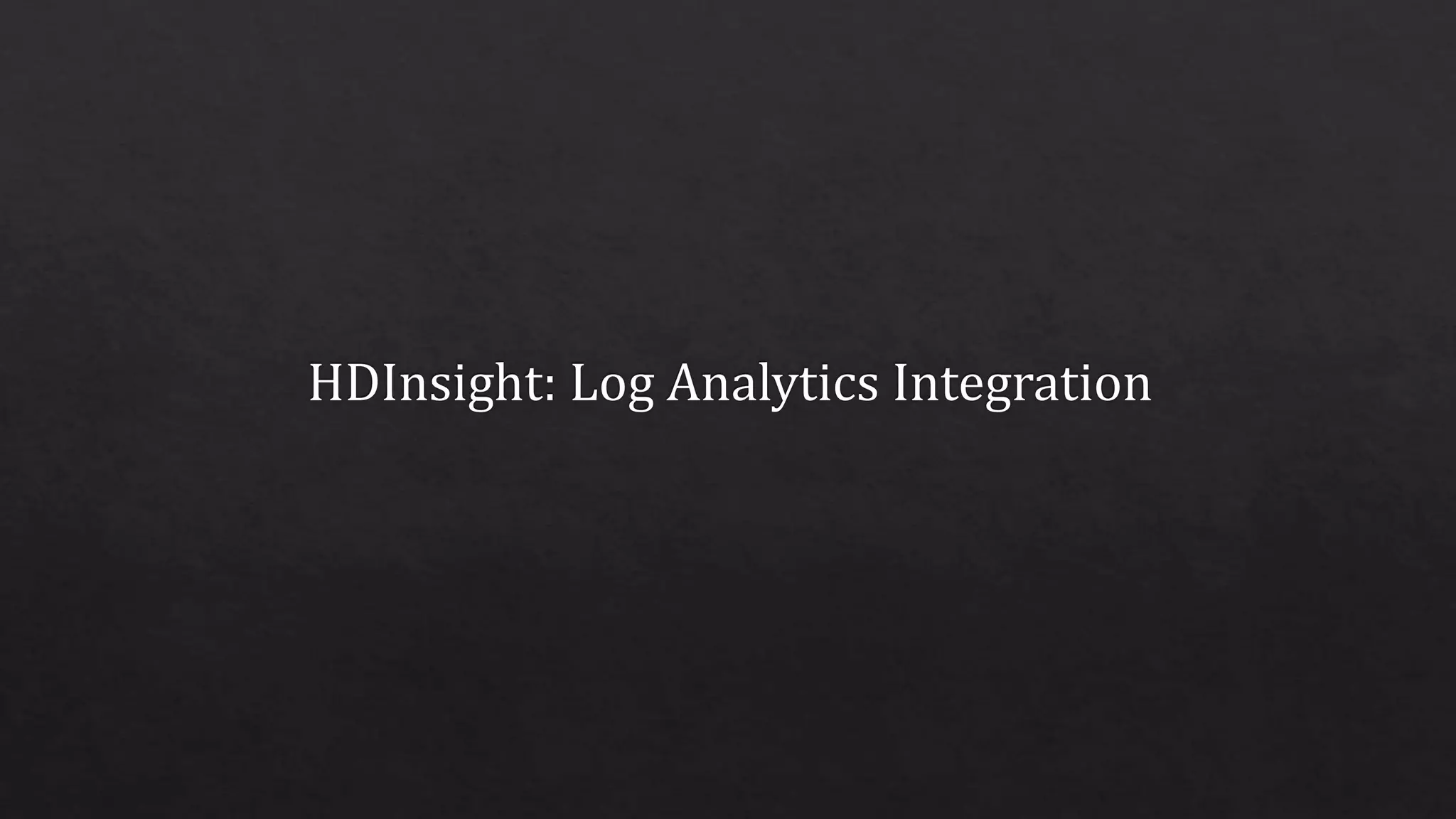 HDInsight Security & Compliance | PPTX