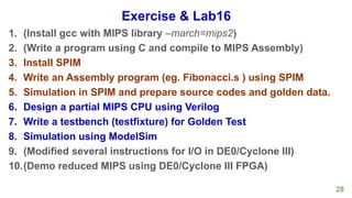 HDL17_MIPS CPU Design using Verilog.pptx