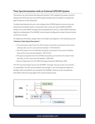 Velodyne VLP-16 and HDL-32 Interface Box | PDF