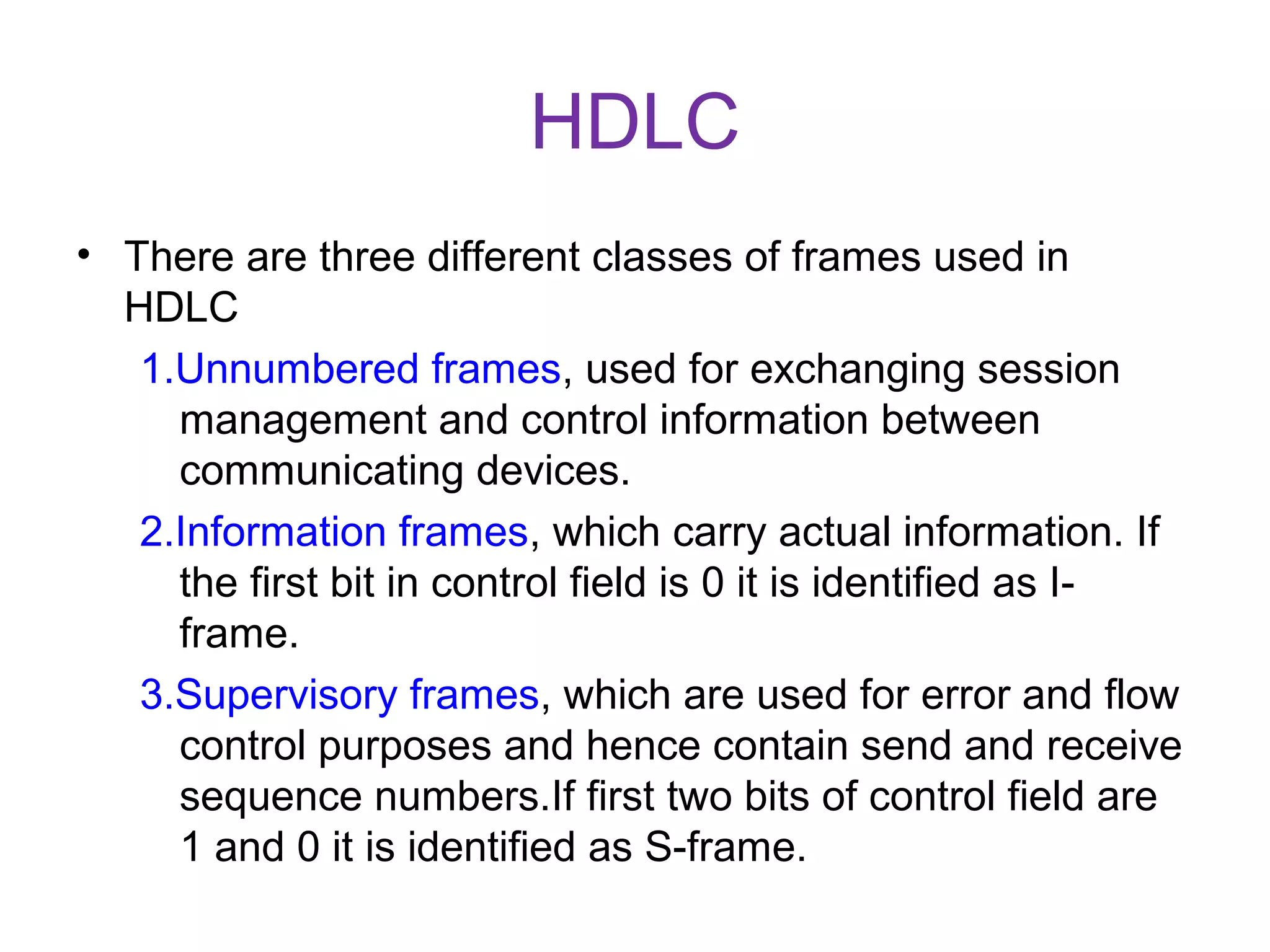 HDLC | PPT
