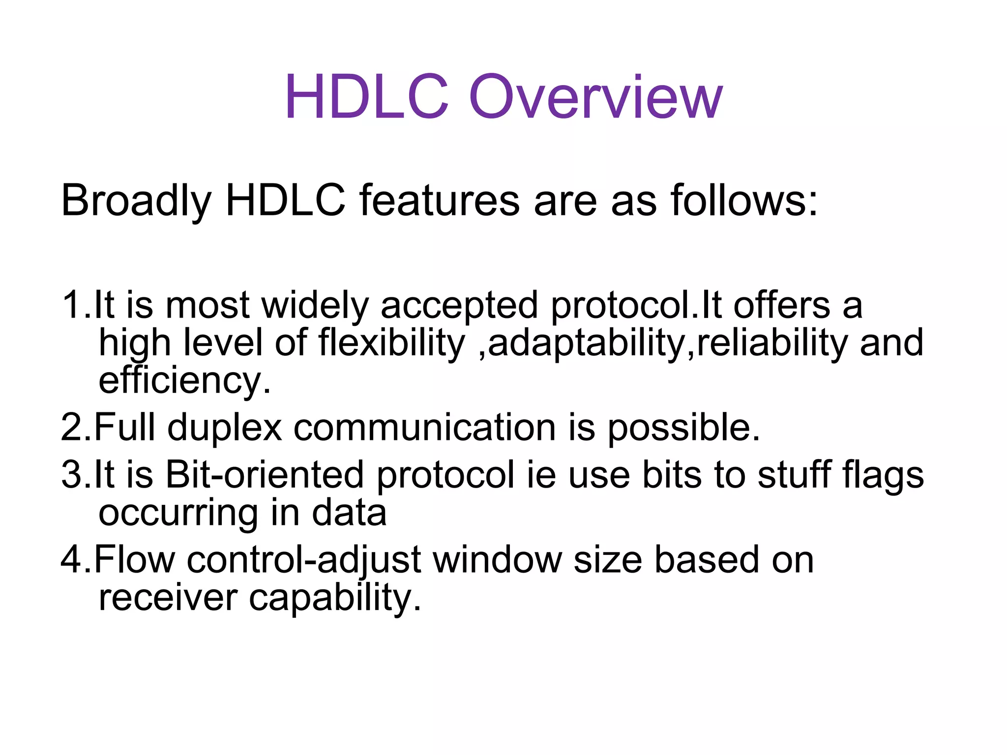 HDLC | PPT