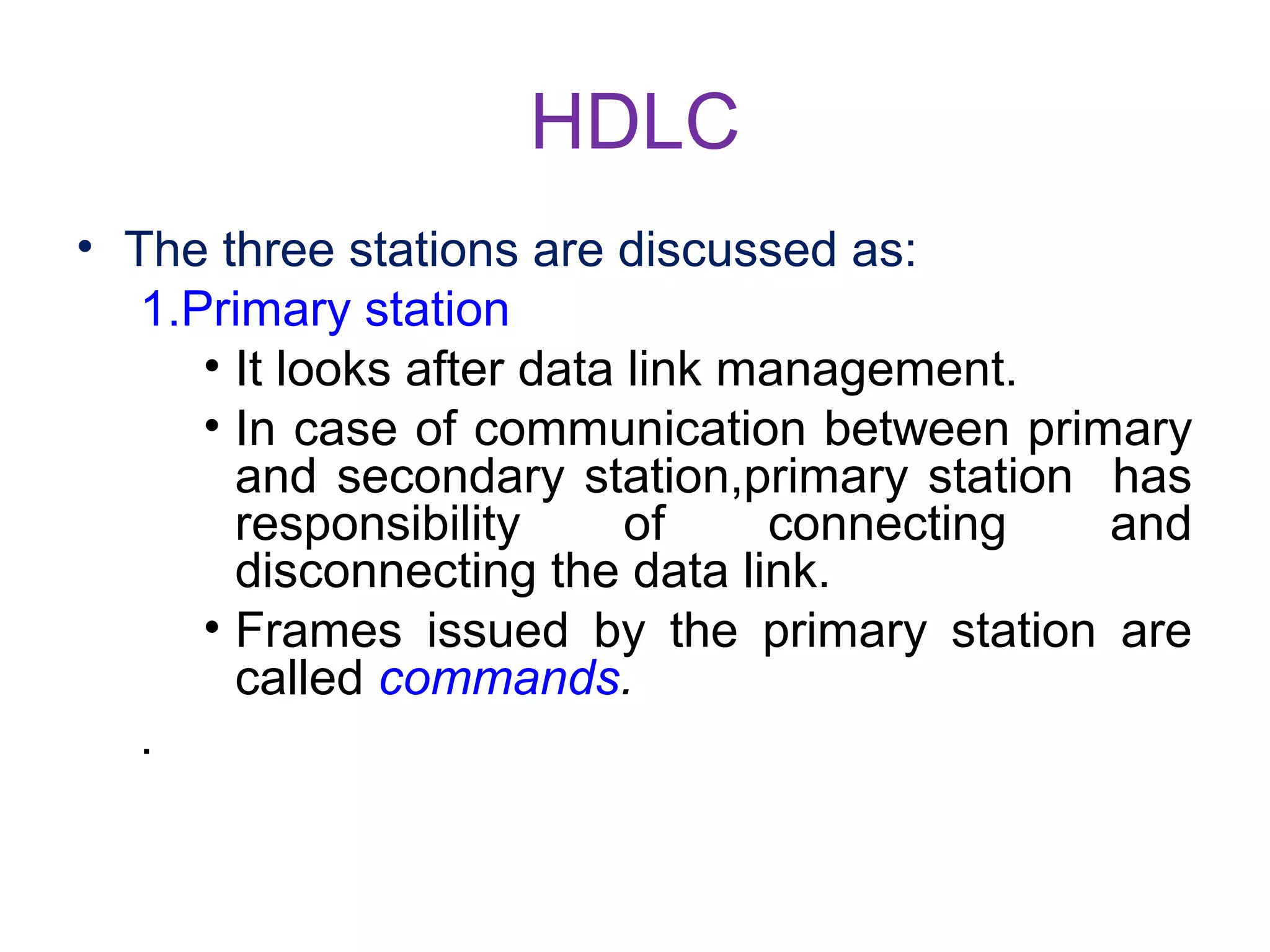 HDLC | PPT