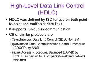 HDLC | PPT
