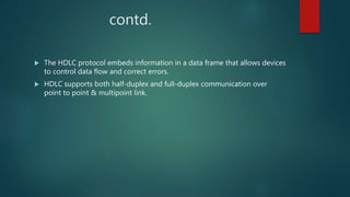 Hdlc | PPTX