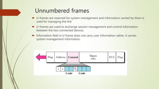 HDLC(High level Data Link Control) | PPTX