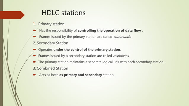 Hdlchigh Level Data Link Control Pptx Computer Networking Computing