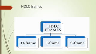 HDLC(High level Data Link Control) | PPTX